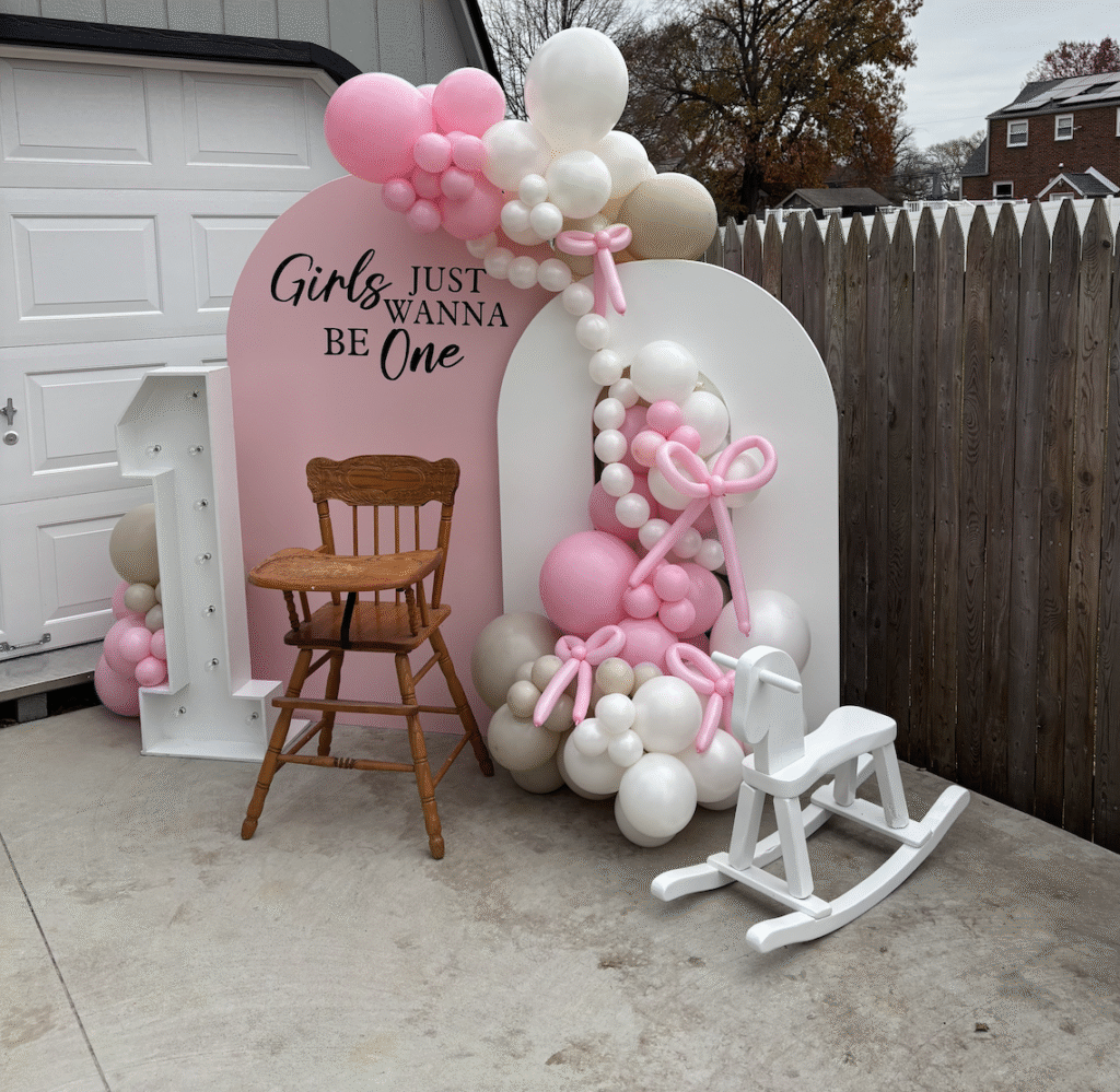 Open Chiara Wall Backdrop Rental - Cait's Creations in Mt Laurel